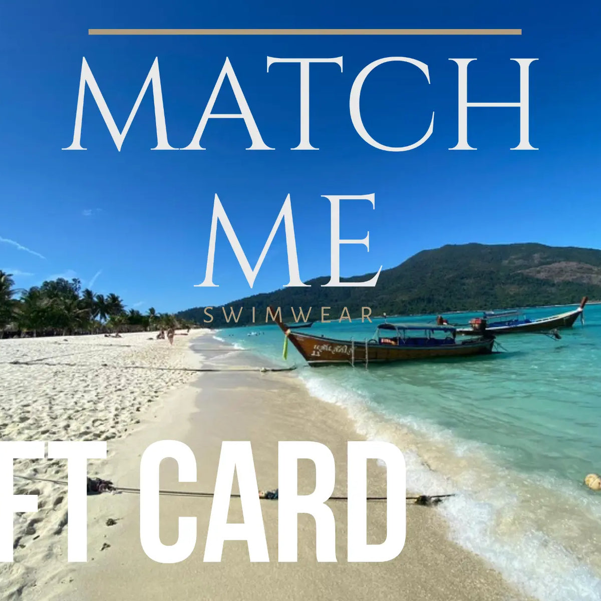 Match Me Gift Card – Match Me Swimwear