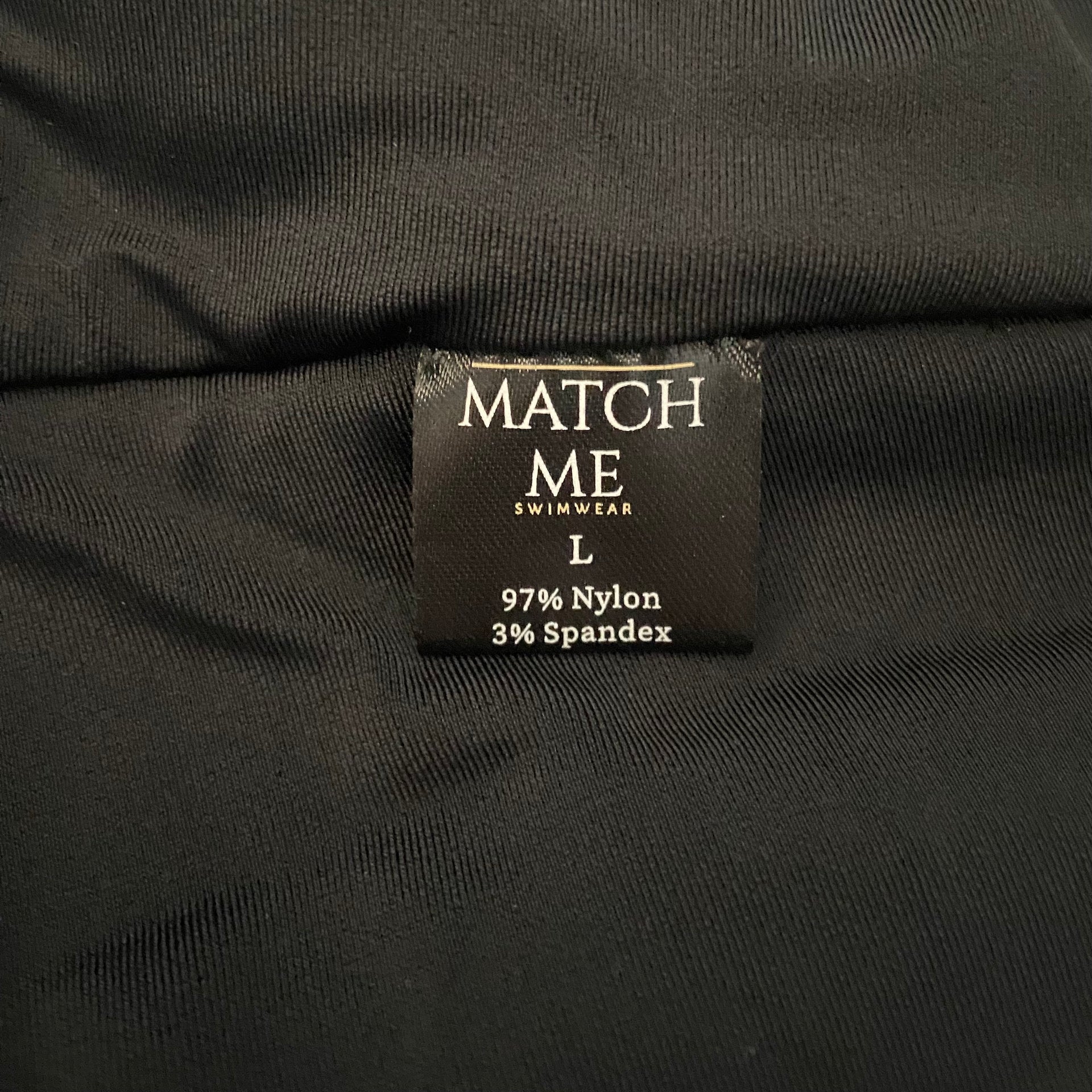 The One Strap Swimsuit Black Match Me Swimwear