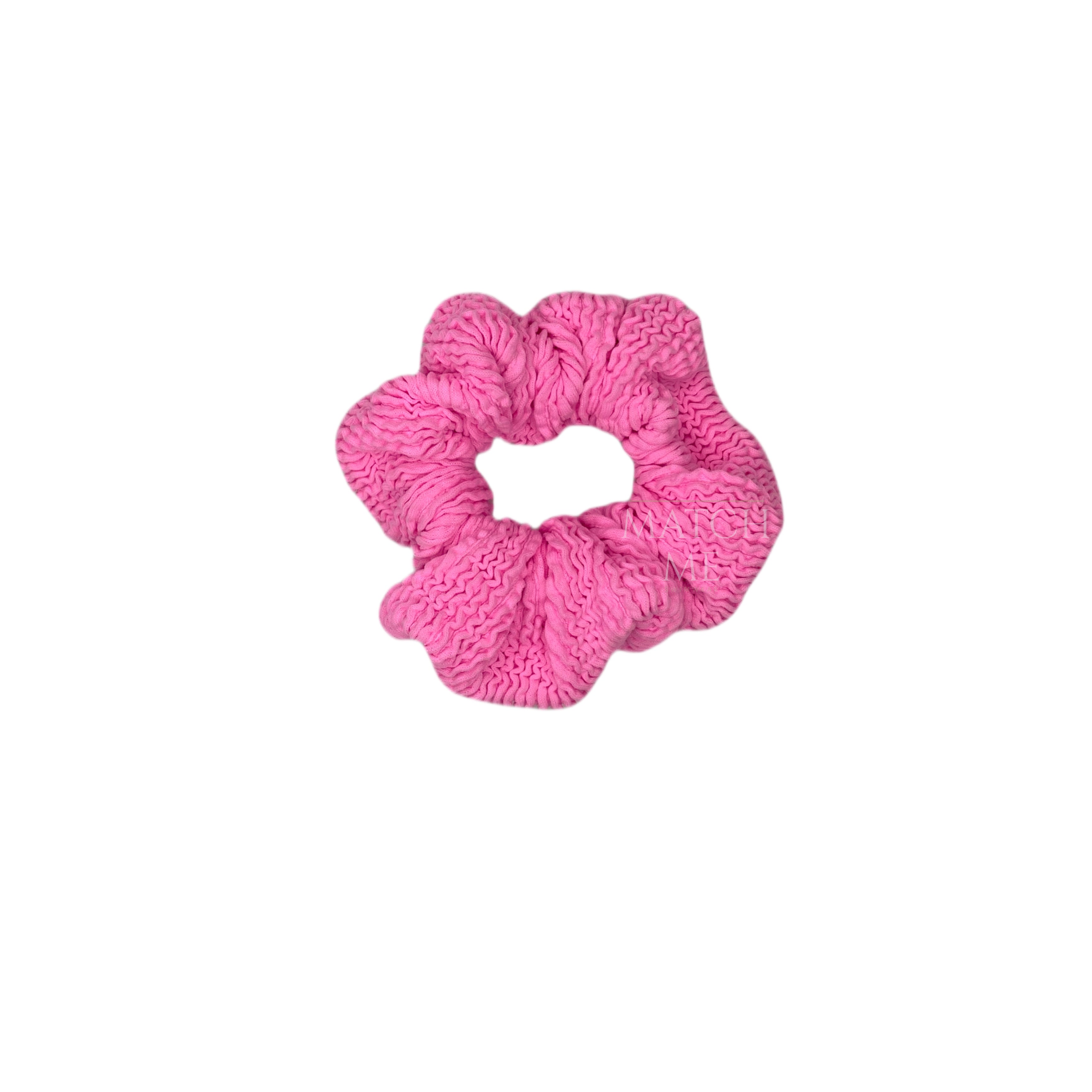 Crinkle Scrunchie - Pink – Match Me Swimwear